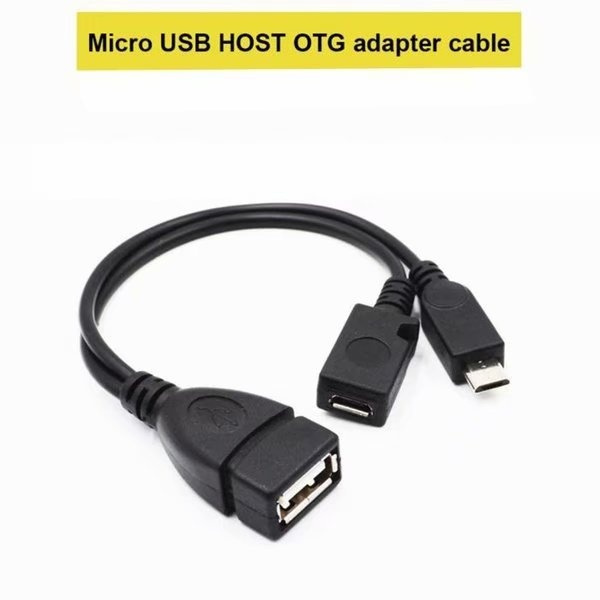 2 In 1 Otg Adapters Micro Usb Male Female To Usb Female Cable Otg ...