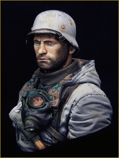 1/10 resin busts figures unpainted kit soldier figuren Unpainted and ...