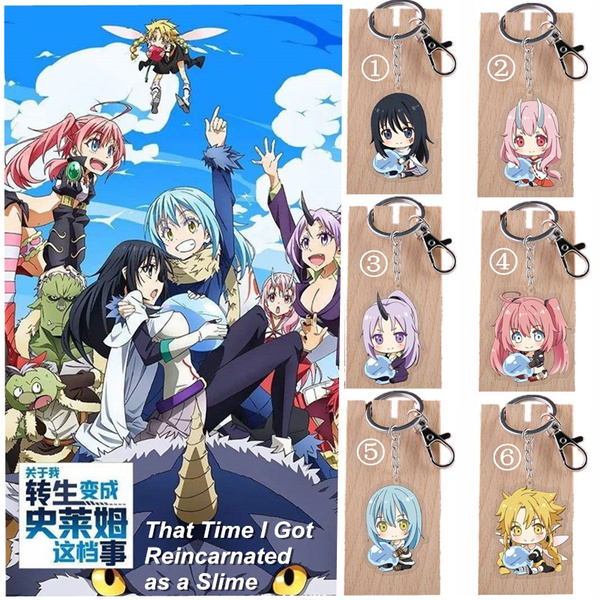 That Time I Got Reincarnated as a Slime Keychain Rimuru Tempest Keyring ...