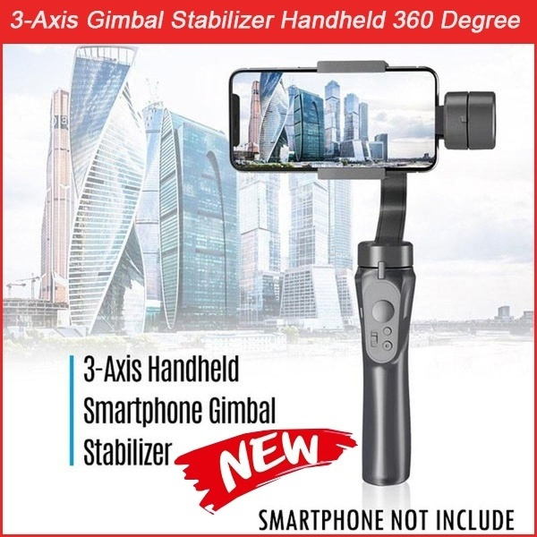 3-Axis Gimbal Stabilizer Universal 360 Degree Handheld Anti-shaking ...