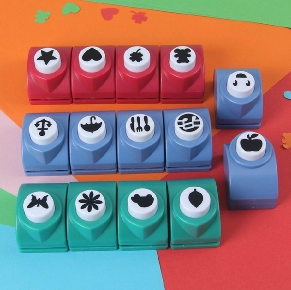 1/5/12pc Different Shapes New Printing Paper Hand Shaper Scrapbook Tags ...