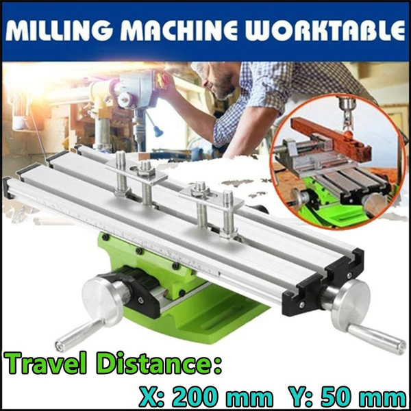NEW Portable Mini Compound Bench Drilling Slide Table Worktable Milling ...