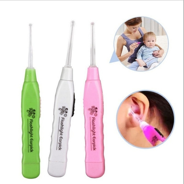Flashing Light LED Digging Ear Wax Remover Pick Earpick Clean Ear | Wish