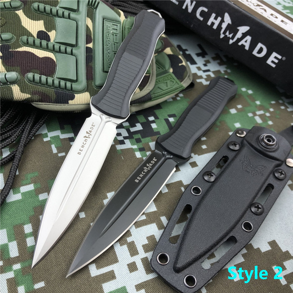 BENCHMADE Infidel 9.21 Inch Tactical Fixed Blade Knife 2 Colors ...