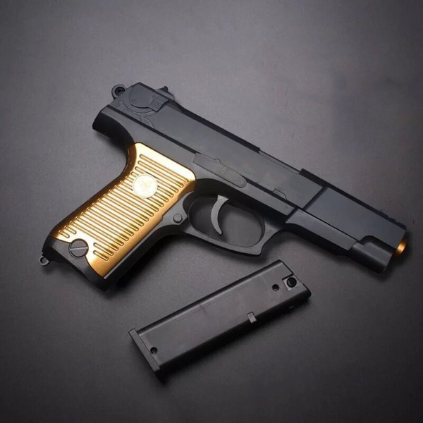 Water Gun Super Realistic Child Battle Toy Gun BB Gun Can Launch ...