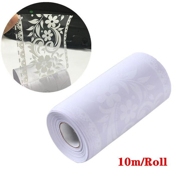 Window Sticker Mirror Stiker Wall Paper White Sticker 1Pc Tile Sticker ...