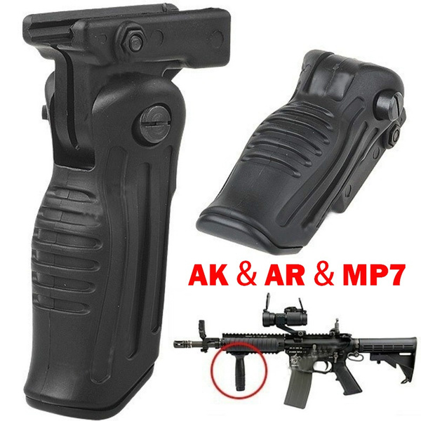 Rifle Vertical Tactical Foregrip for AK, AR Series, MP7 Foldable Grip ...