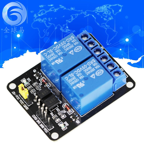 1pcs 5V/12V/24V 2 channel relay module with optocoupler Relay Output 2 way relay module for ...