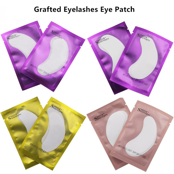 Grafted Eyelashes Eye Patch -10Pcs Planted Eyelashes Pads For Expanding ...