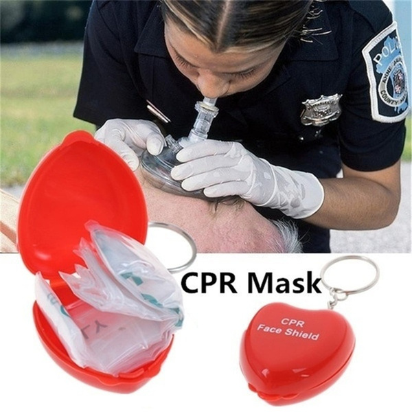 5/3/1Pcs Mini Medical CPR Resuscitator First Aid Face Mask Breathing ...