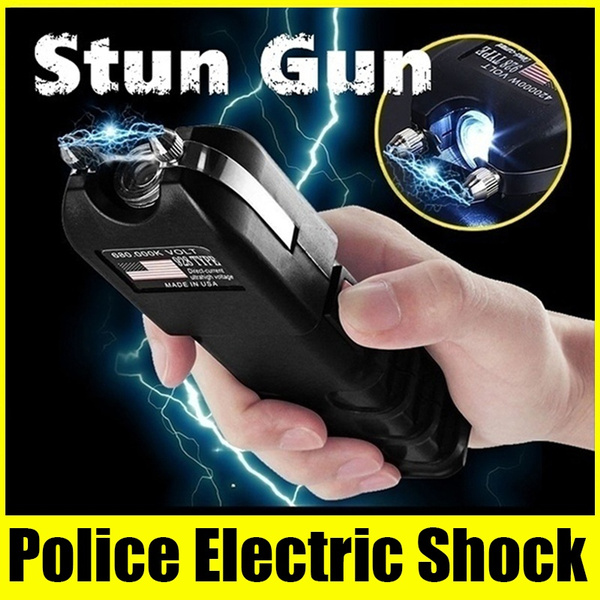 980000 Volts Women Outdoor Self-Defense Tools Electric Shock Wand Stun ...