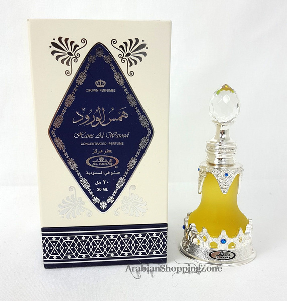 HAMS AL WAROOD 20ml Arabian Perfume Oil From Al-Rehab unisex ATTAR ...