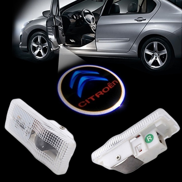 2x LED Car door courtesy laser projector Logo Ghost Shadow Light For ...
