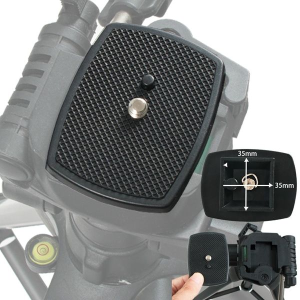 Camera Tripod Plate Monopod Three-dimensional Plastic Adapter Mount ...