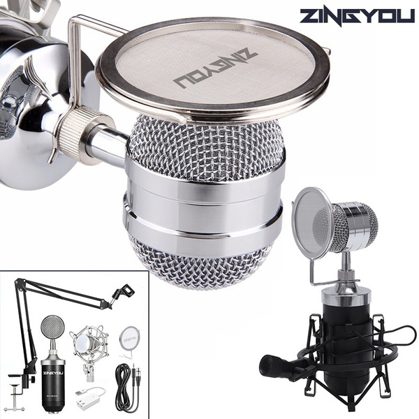 ZINGYOU BM-8000 Microphone Kit Professional Studio Live Stream ...