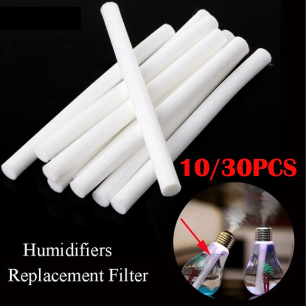 10/30pcs Humidifier Filter Replacement Cotton Sponge Stick for USB ...
