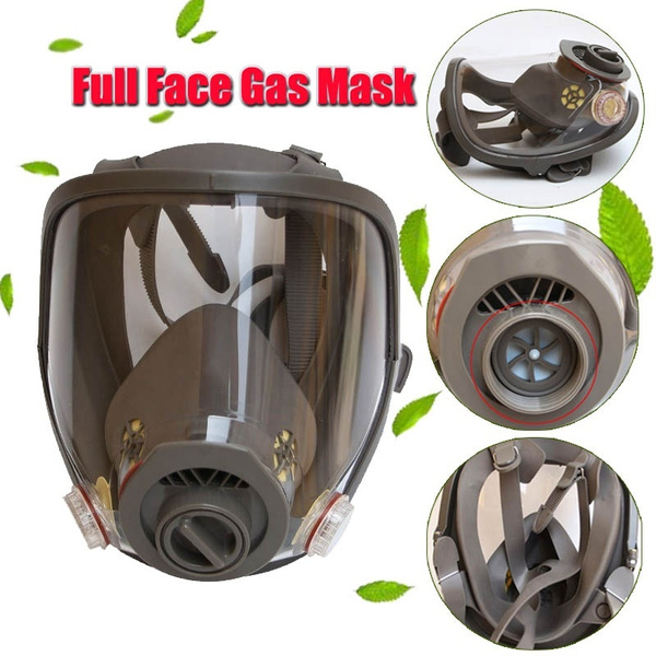 Full mask gas mask safety Respirator Gas Mask Painting Spraying Full ...
