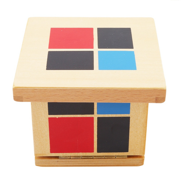 Montessori Kids Education Toys Wooden Building Block Binomial ...