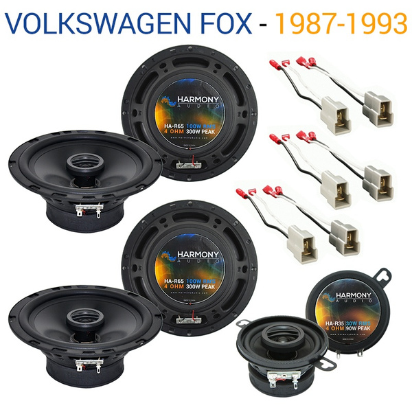 Compatible with Volkswagen Fox 1987-1993 Factory Speaker Upgrade ...