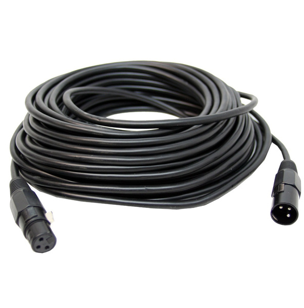 Pro Lighting DJ 50 Foot DMX Cable 3 Pin Light Fixture or Control Board ...