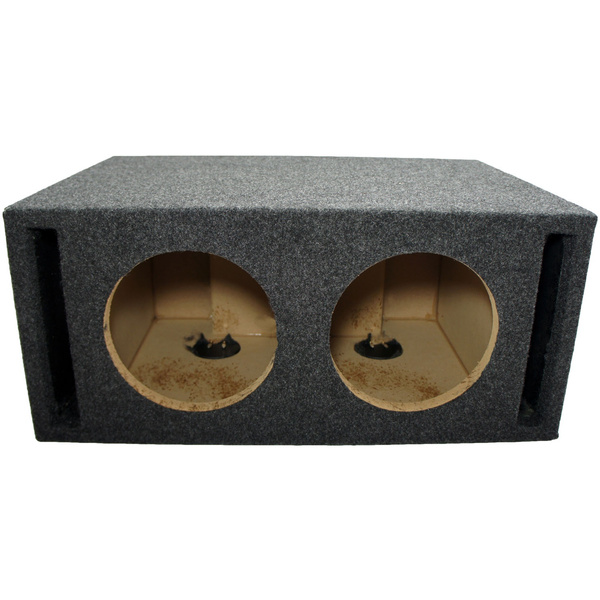 Car Audio Dual 8" SPL Bass Subwoofer Labyrinth Vent Sub Box Stereo ...