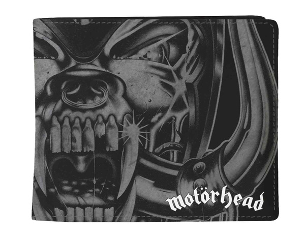 Motorhead Wallet Warpig Zoom Band logo new Official Black Bifold | Wish