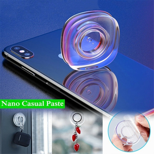 2020 Reusable Nano Magic Sticker Double-sided Phone Holder Mount PU ...