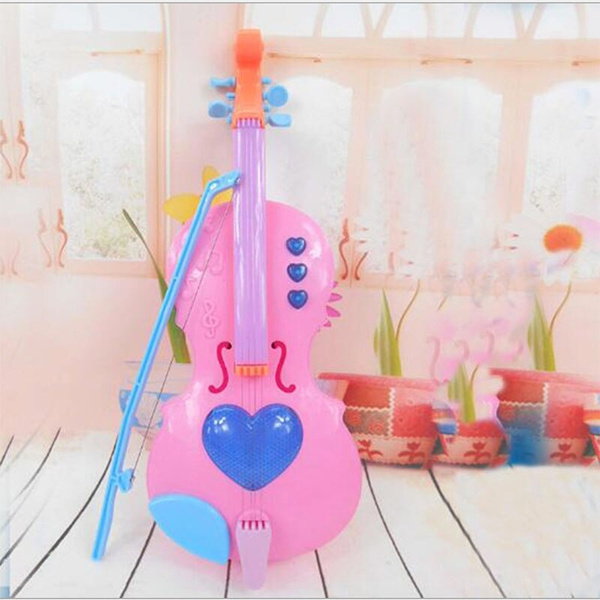 Kids Learn 4 String Lute Mini Can Play Musical Instruments Electric ...
