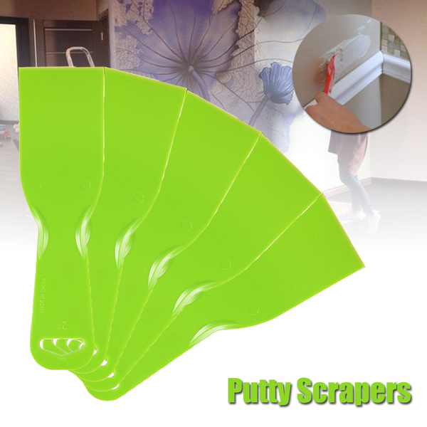 Putty Taping Drywall Scraper 2" Flexible Plastic Blade Disposable ...