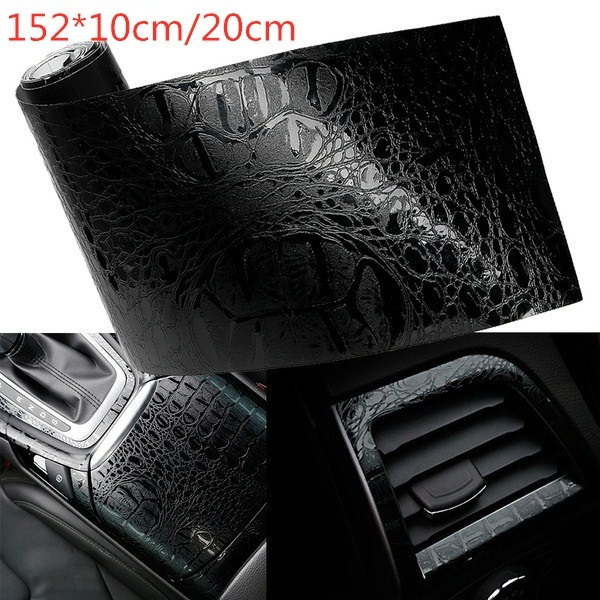 Automotive Interior Stickers Car Sticker Wrap Film Simulation Crocodile ...