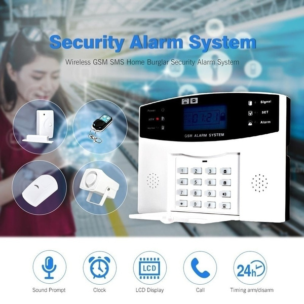 Sport Wireless GSM Alarm System 433MHz Home Burglar Security Alarm Door ...