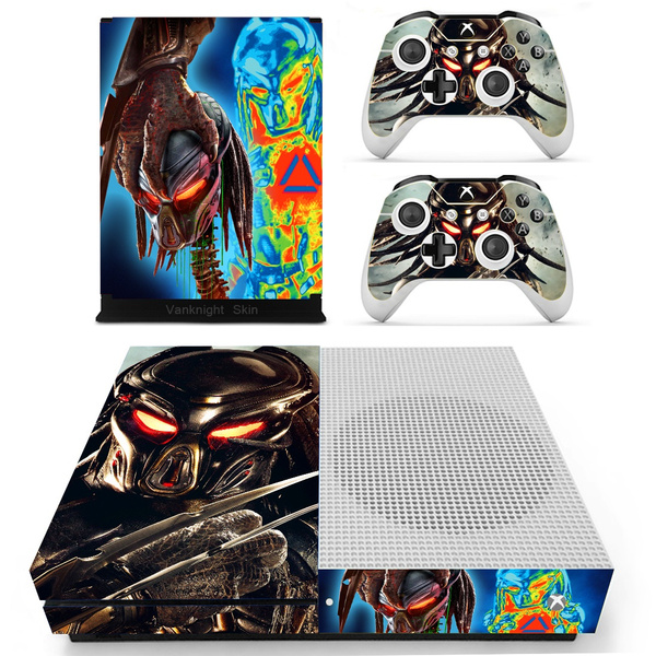 Xbox one S Slim X Console Controllers Skin Predator Aliens Monster ...