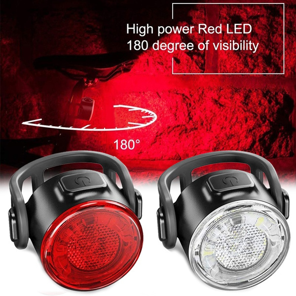 Cycle Torch Bolt Combo, USB Rechargeable Bike Light Front and Back ...