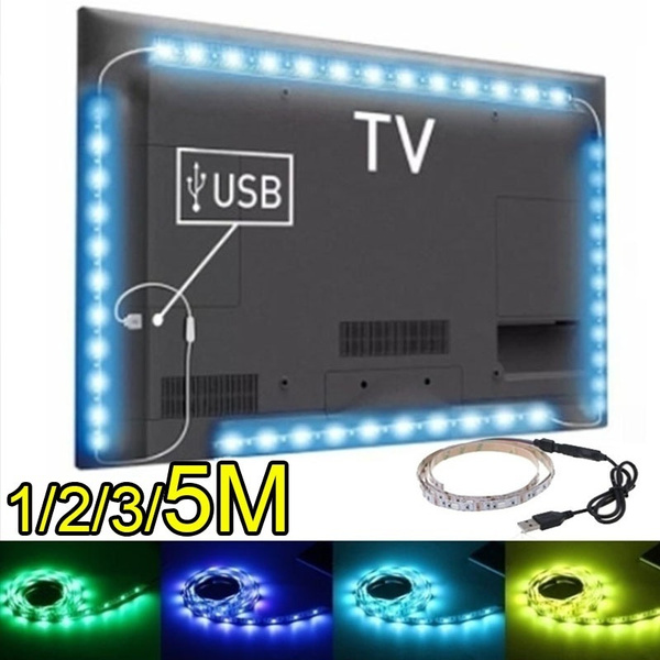 USB LED Strip light DC 5V TV LED Background Lighting Strip Light Bar TV Back Lighting | Wish