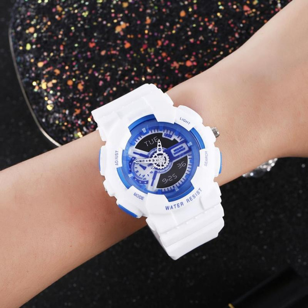 Student e-watches fashion Korean version Sufeng quartz silicone men's ...