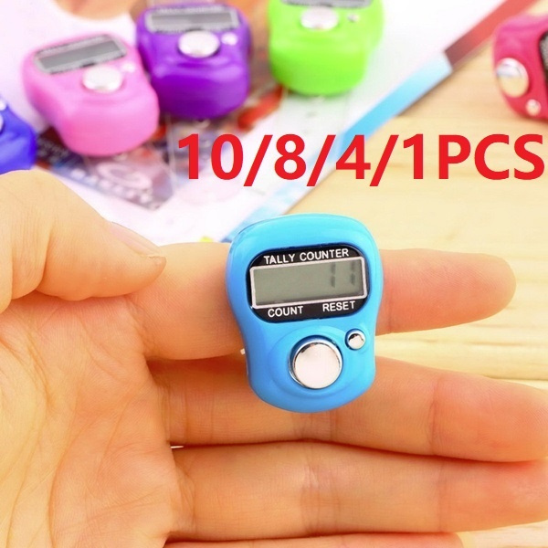 2PCS Mini Point Marker and Row Finger Meter LCD Electronic Digital ...