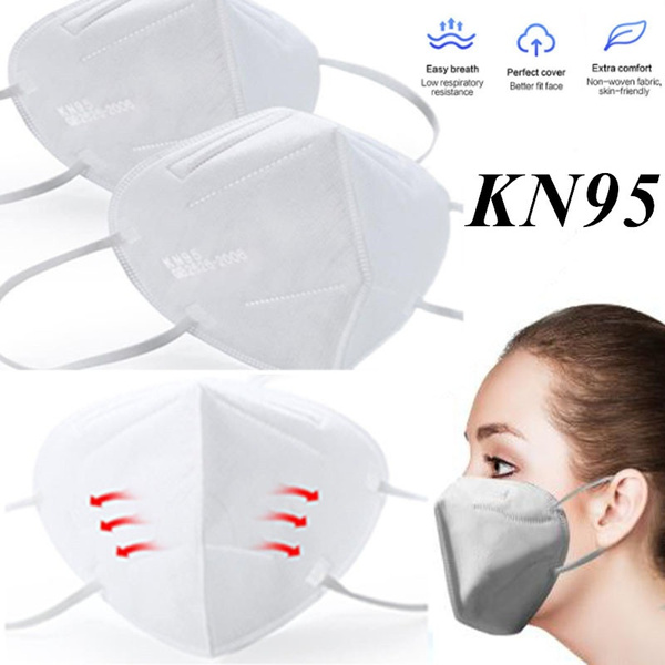 KN95 Anti-Dust Surgical Filters Half Face Mask Safety Protective Masks ...