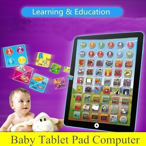 Multifunction Kids Learning Machine Baby Tablet Pad Computer Learning ...