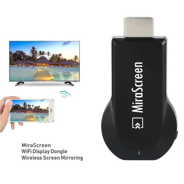 New WiFi Display Receiver 1080P HDMI TV Stick Wireless Dongle Support ...