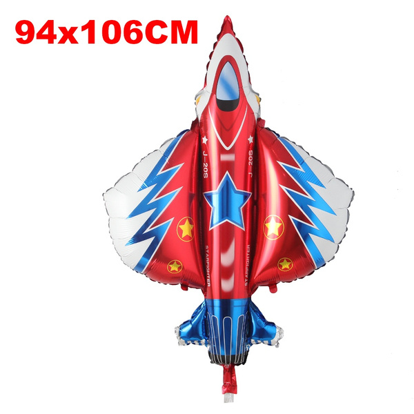 Airplane Foil Balloons Plane Globos Aircraft Air Balloons Birthday ...