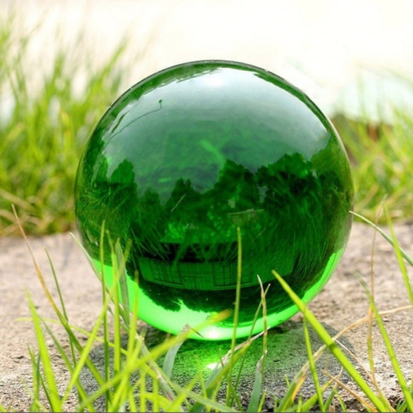 40mm crystal ball transparent white colored crystal ball swing piece ...