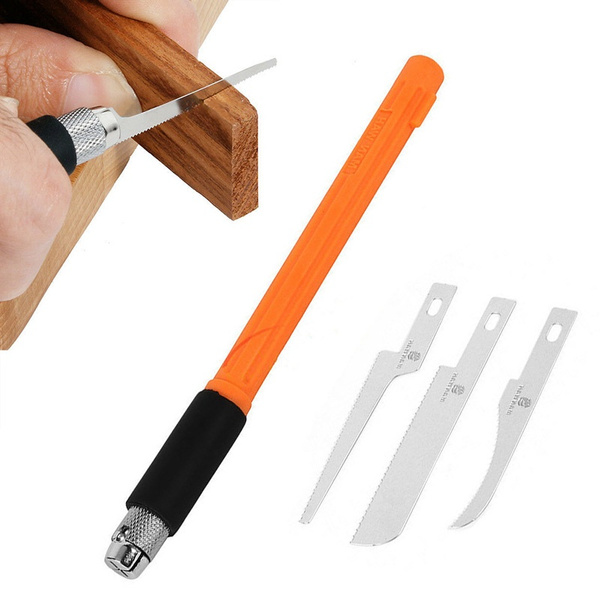 DIY Mini Handy Multi Craft Model Tool with 3 Blades Hobby Sharp Razor ...