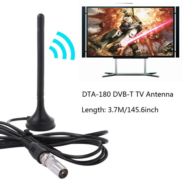 Mini DVB-T2 HD Antenna TV Digital Freeview 30DB Indoor Aerial Booster ...
