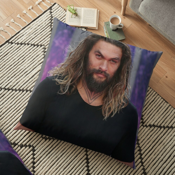 Jason Momoa Not Shirtless Pattern Pillow Case Fashion Square Cushion ... Jason Momoa Not Shirtless Pattern Pillow Case Fashion Square Cushion ...