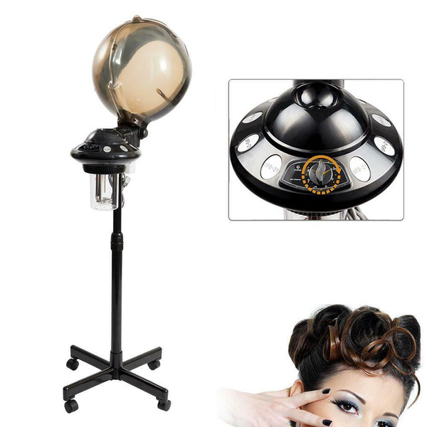 Pro Hair Steamer Rolling Stand Base Beauty Salon Hood Color Processor ...