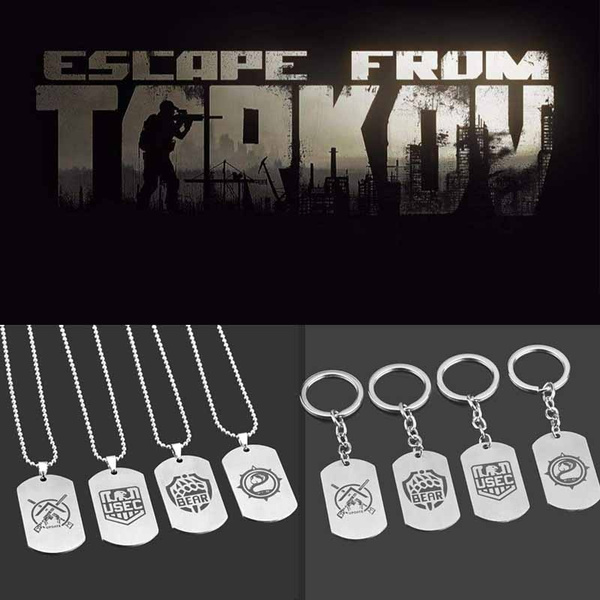 New Arrivals Escape From Tarkov Necklace Stainless Steel Personality ...