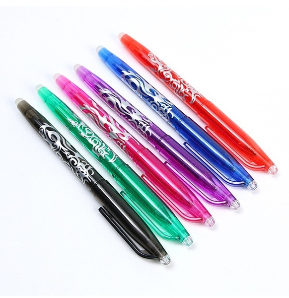 Creative Erasable Ballpoint Pens Temperature Control Colored Pens for ...