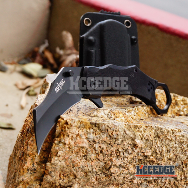 Pocket Knife Camping Accessories Tactical Knife Quick Release Folding ...