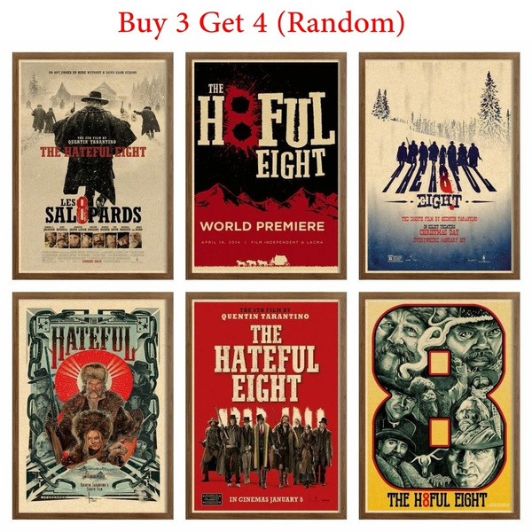 The Hateful Eight poster print Decorative Painting Modern Art Prints ...