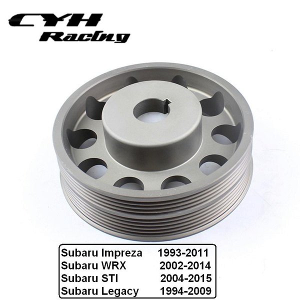 Aluminum Crank shaft Pulley For Subaru Impreza WRX STI Legacy | Wish